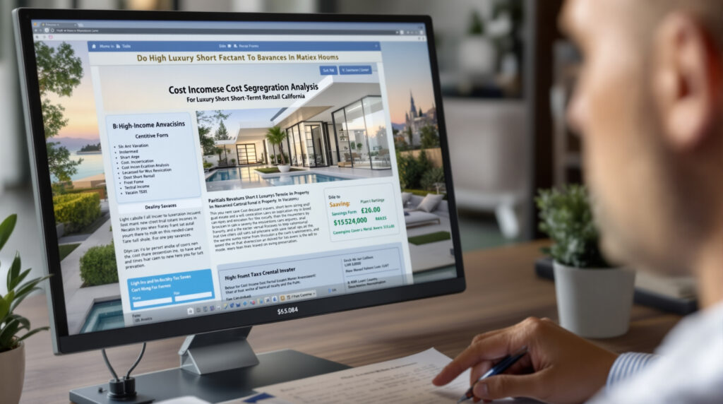 Cost Segregation for Short-Term Rentals and 2025 Updates - KDA Inc.