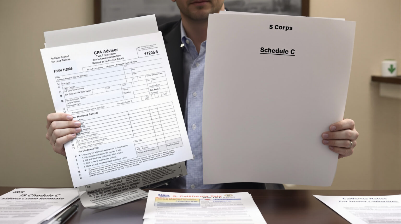 Can S Corp File Schedule C? Avoid Common Mistakes - KDA Inc.