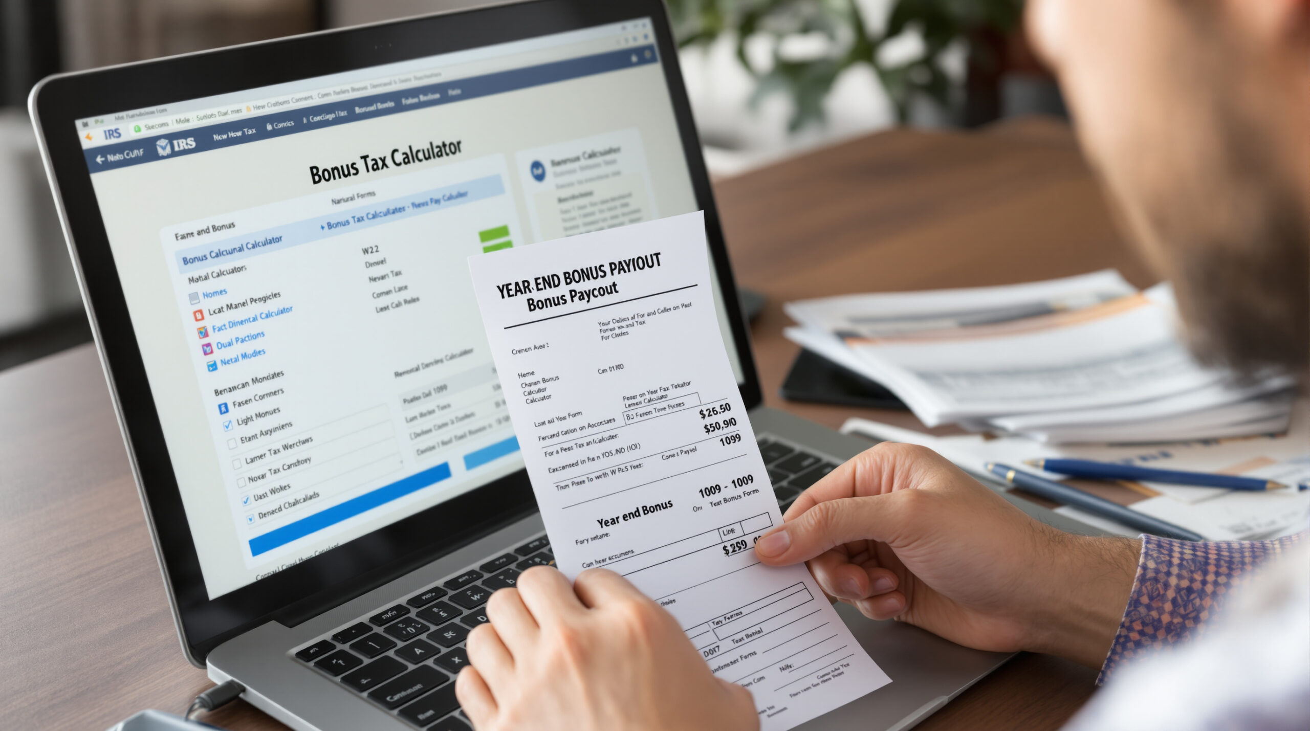 Bonus Tax Calculator: Stop Losing Your Money - KDA Inc.