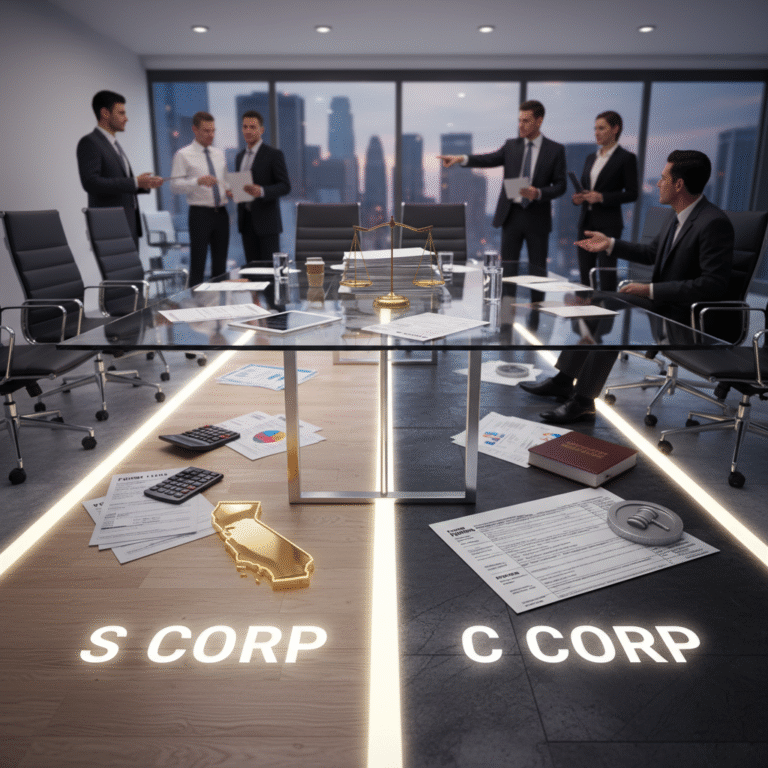 Difference Between S Corp and C Corp Tax: The 2026 California Reality ...